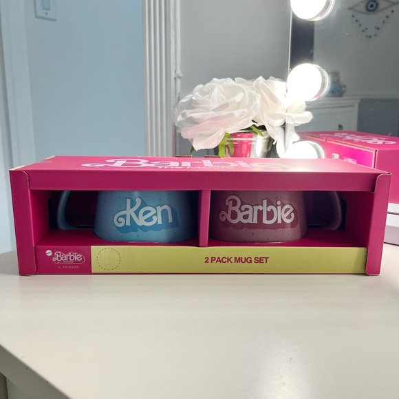 Barbie | Dining | Barbie The Movie Barbie And Ken Mug Set | Poshmark